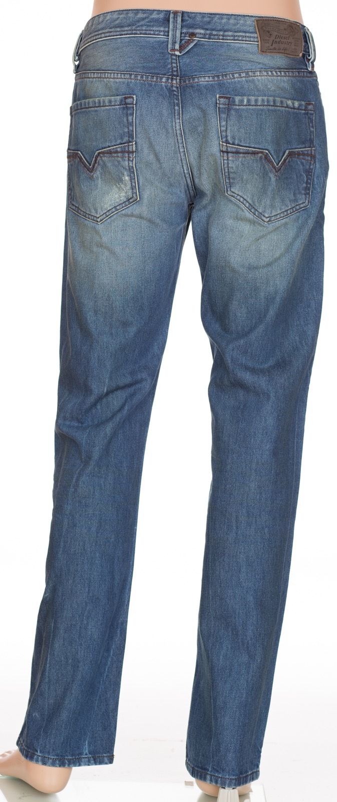 Diesel Denim Jeans Larkee Regular Straight Wash 0075i W34 L32